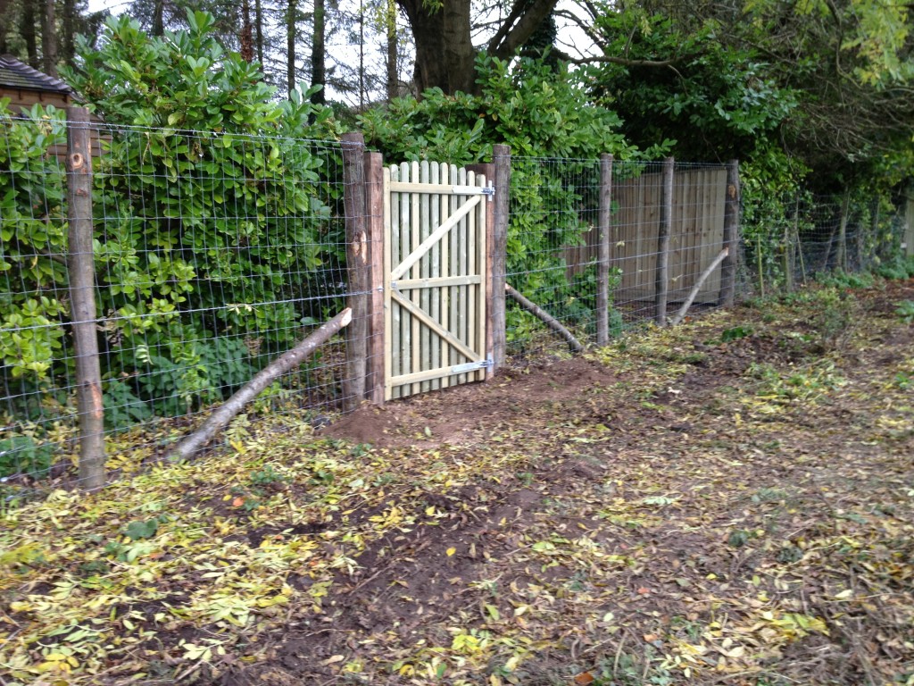 1900mm x fence and gate - Richard Stubbs Fencing Services